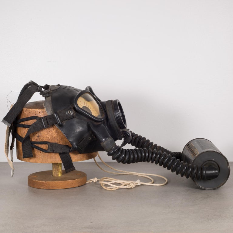World War ll Navy Gas Mask Shop Display, circa 1940s at 1stDibs