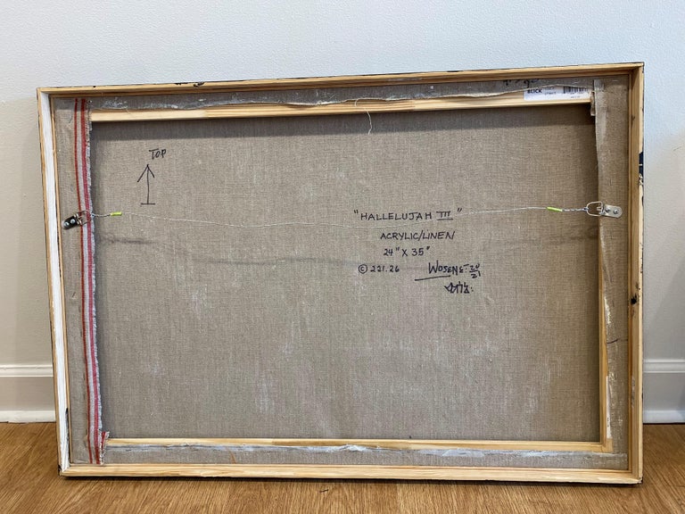 Wosene Kosrof - Wosene Kosrof Abstract Painting 'Hallelujah III' at 1stDibs