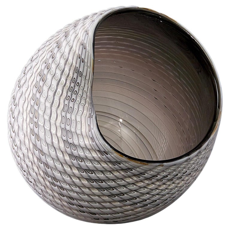 Woven Mandala No 2, a Shell Inspired Glass Sculptural Vessel by Layne ...