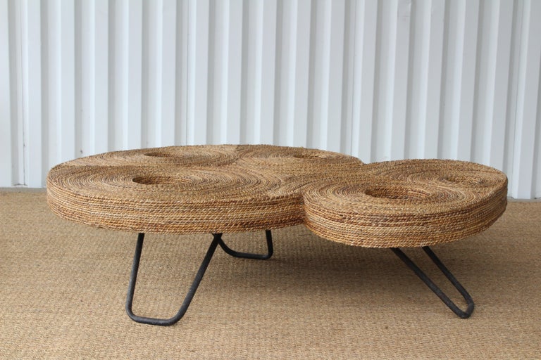 Woven Rope Coffee Table at 1stDibs
