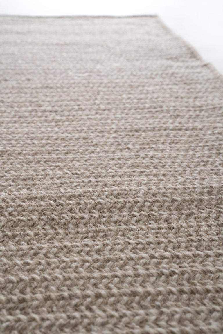 Woven Wool Rug in Natural, Custom Made in the USA For Sale at 1stDibs ...