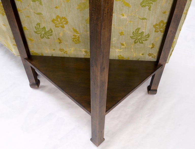 Wrap Around Mid-Century Modern Sofa W Pair Matching Marble Top Tables ...