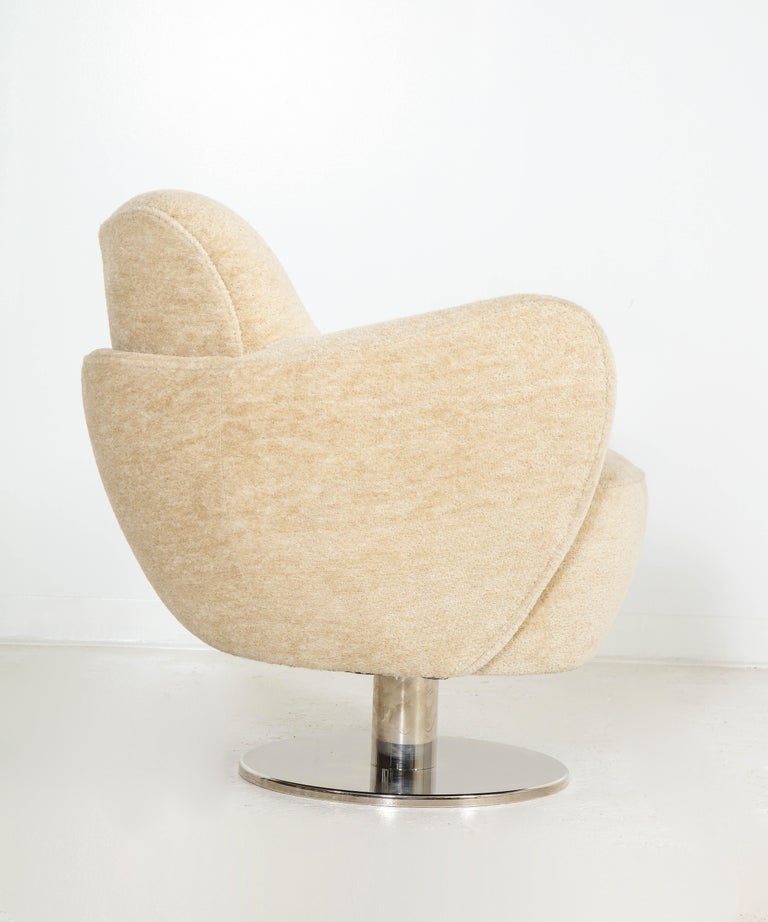 Wrap Around Swivel Barrel Chair Offered by Vladimir Kagan Design Group ...