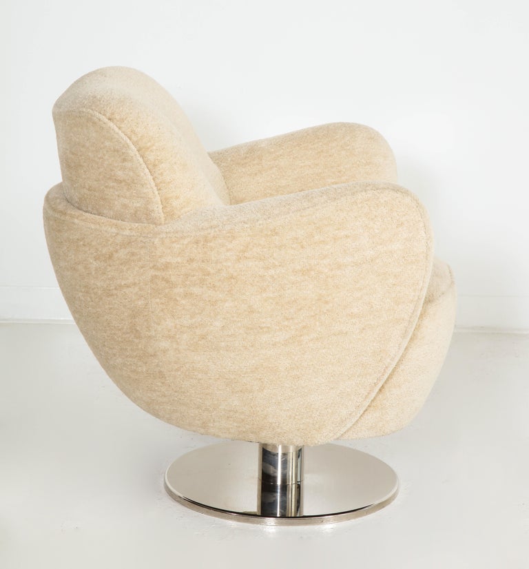 Wrap Around Swivel Barrel Chair Offered by Vladimir Kagan Design Group ...