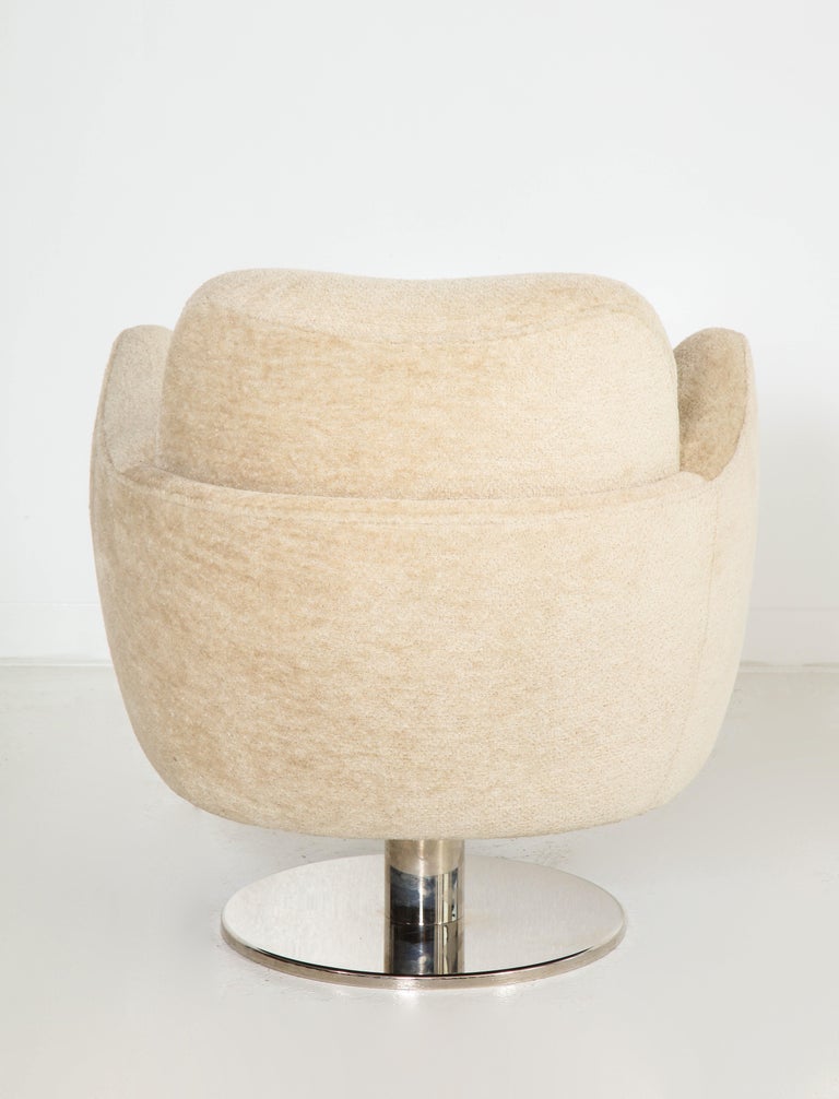 Wrap Around Swivel Barrel Chair Offered by Vladimir Kagan Design Group ...