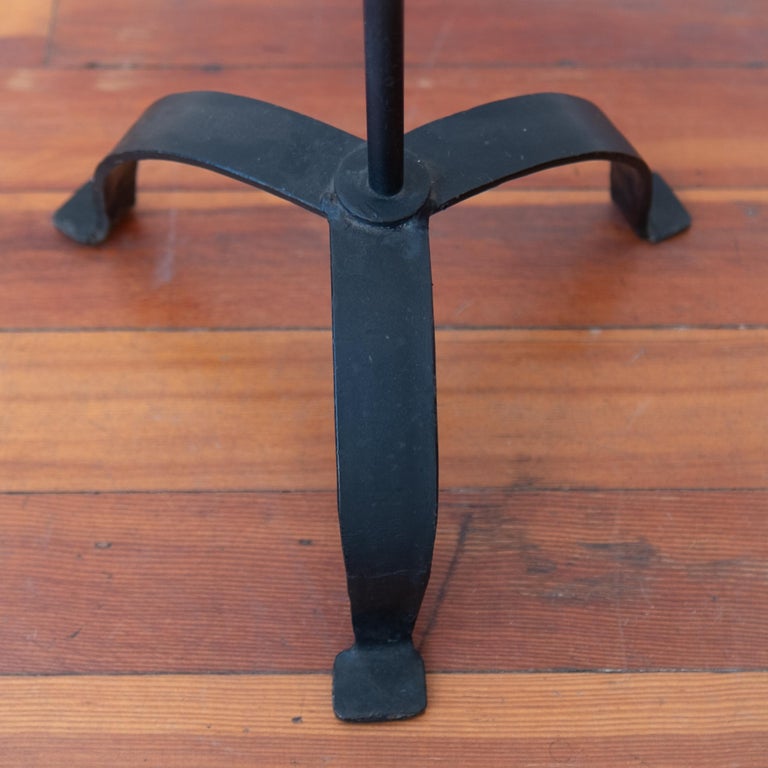 Wrapped Handle Forged Iron Fire Tool Set at 1stDibs