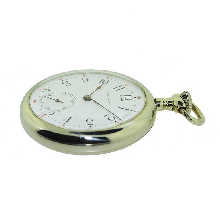 Wright, Kay and Co. by Agassiz with Unusual Exhibition Back and Breguet ...