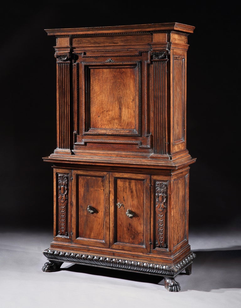 Writing Cabinet Scrittoio Escritoire Desk Walnut Italy Florence ...