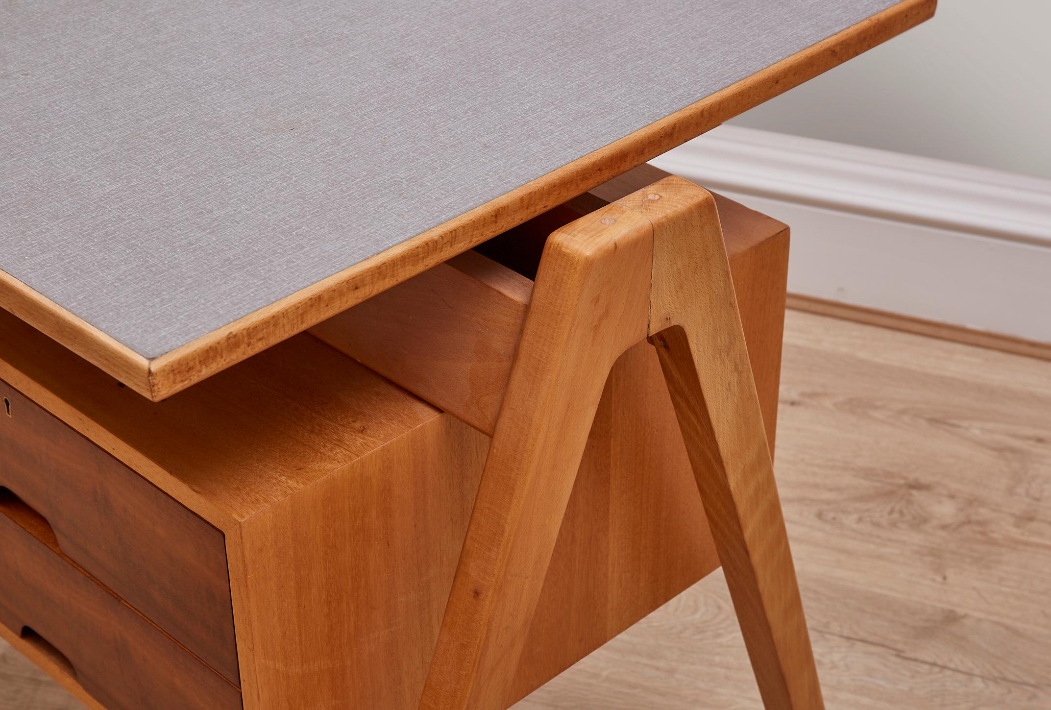 Writing Desk by Robin Day For Hillie. 1950's For Sale at 1stDibs