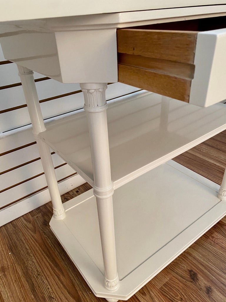 Writing Desk in High Gloss Lacquer For Sale at 1stDibs