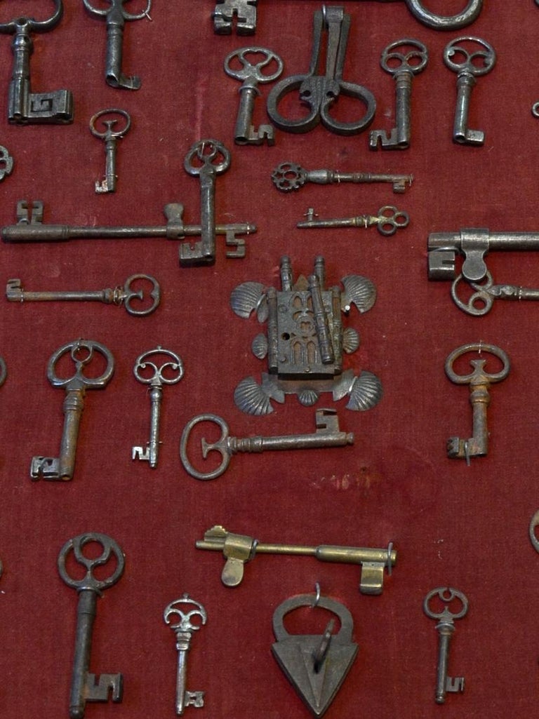 Wrought Iron Antique Keys, Locks and Ironwork, 15th-19th Century at 1stDibs