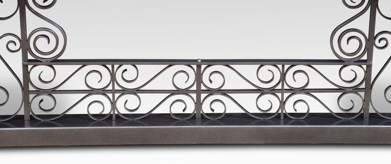 Wrought Iron Club Fender at 1stDibs