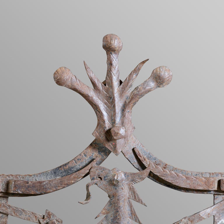 Wrought Iron Coat Rack For Sale at 1stDibs