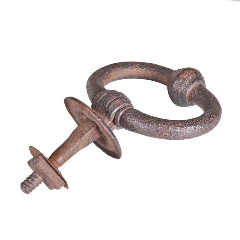 Wrought Iron Door Knocker For Sale at 1stDibs