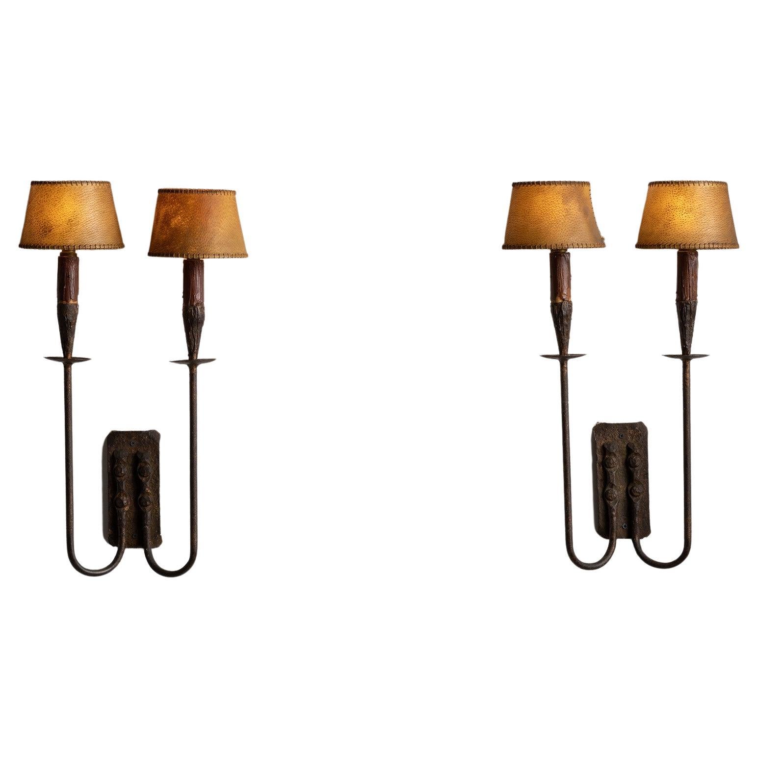 Industrial Wall Sconce by Reymand Freres and Cie, France, circa 1920 at ...