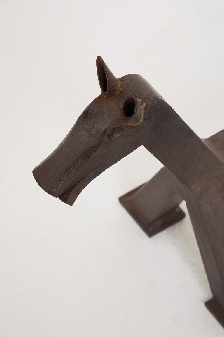 Wrought Iron Fire Dogs For Sale at 1stDibs