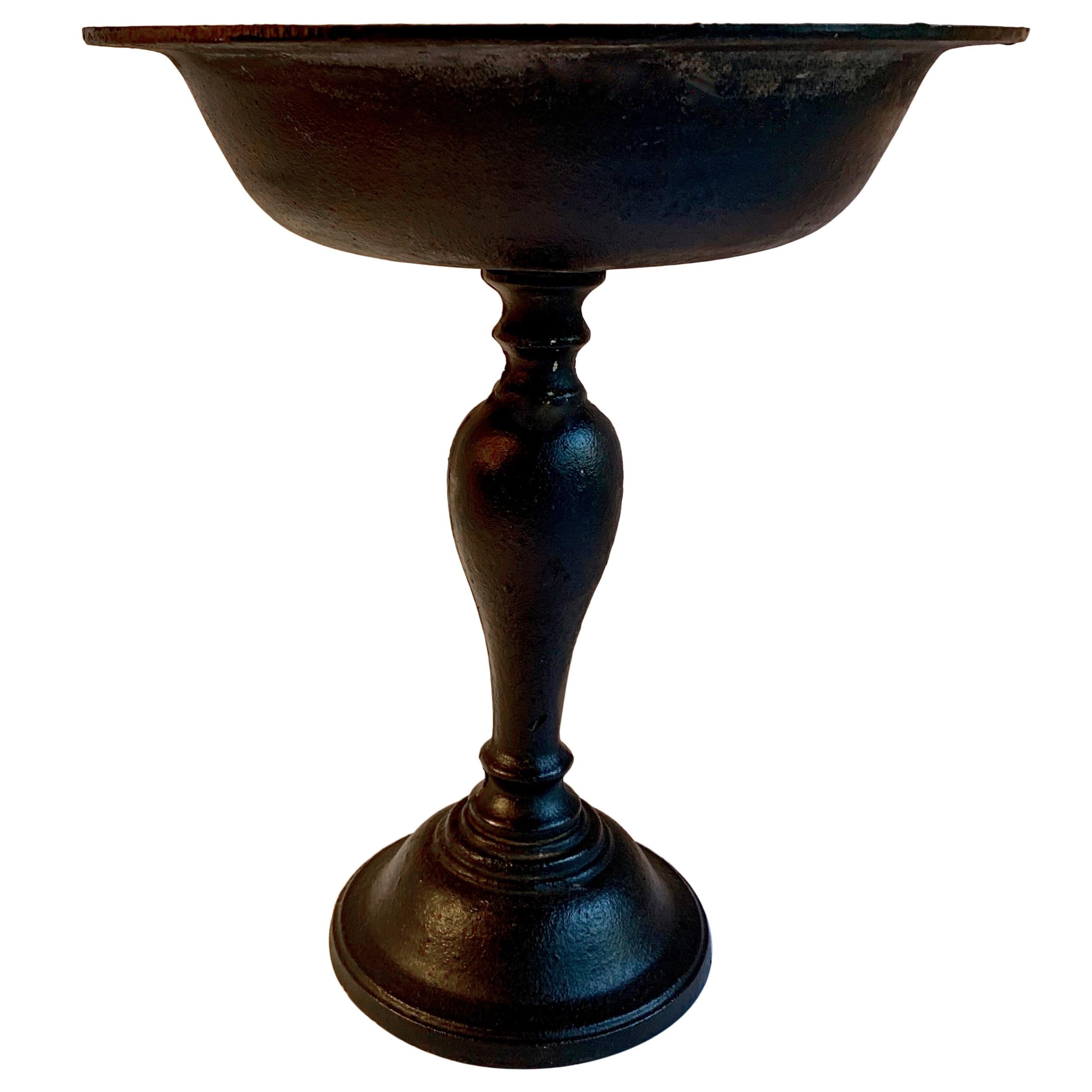 Wrought Iron Footed Bowl Centerpiece at 1stDibs