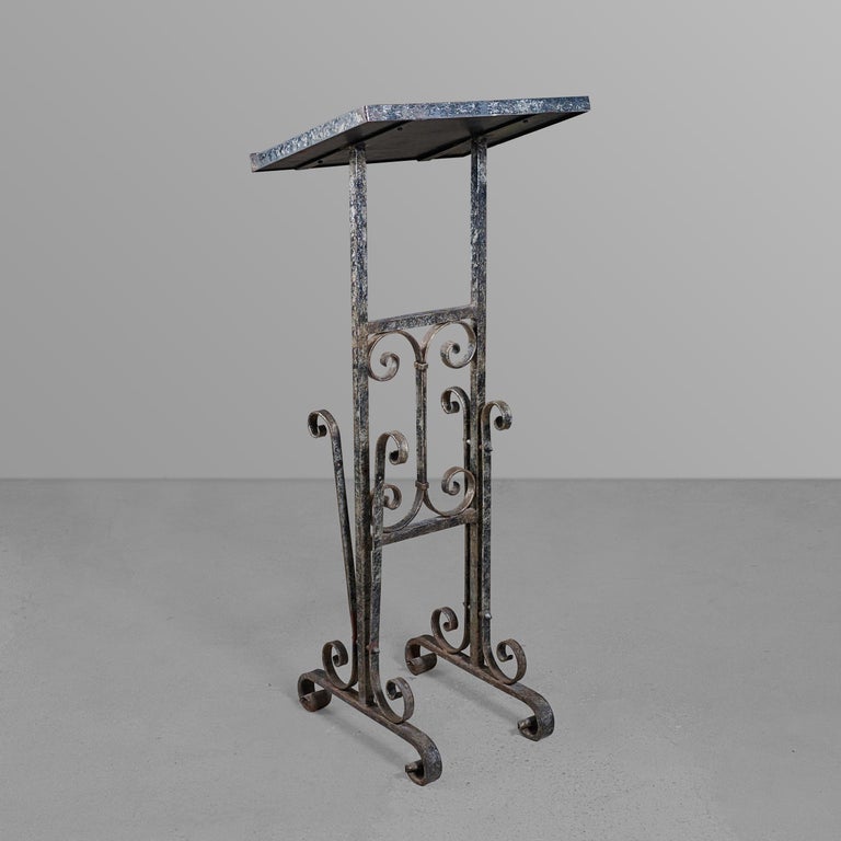 Wrought Iron Podium For Sale at 1stDibs