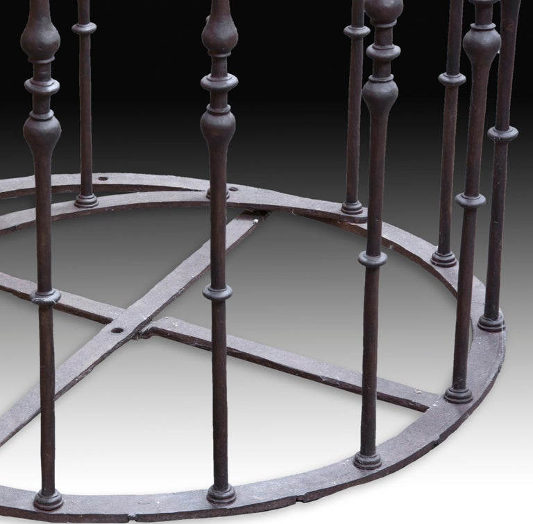 Wrought Iron Pulpit Grille, 18th Century For Sale at 1stDibs