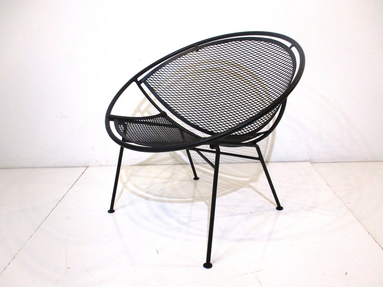 Wrought Iron Radar Chairs by Tempestini for Salterini at 1stDibs
