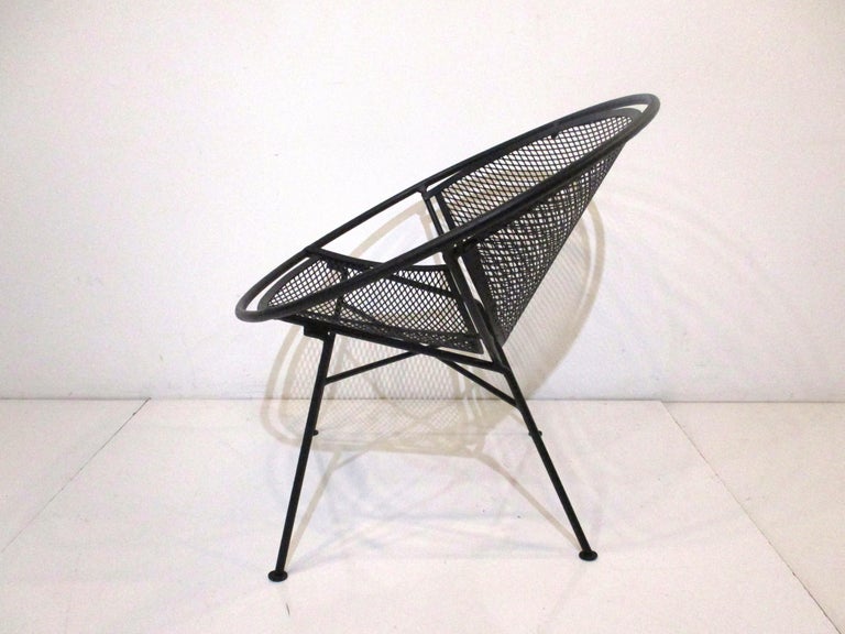 Wrought Iron Radar Chairs by Tempestini for Salterini at 1stDibs