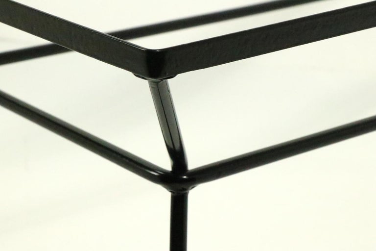 Wrought Iron Table after Nelson for Arbuck Frank and Sons at 1stDibs