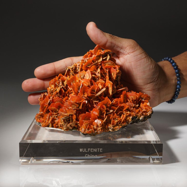Wulfenite Mineral Crystal from China (1.33 lbs) For Sale at 1stDibs