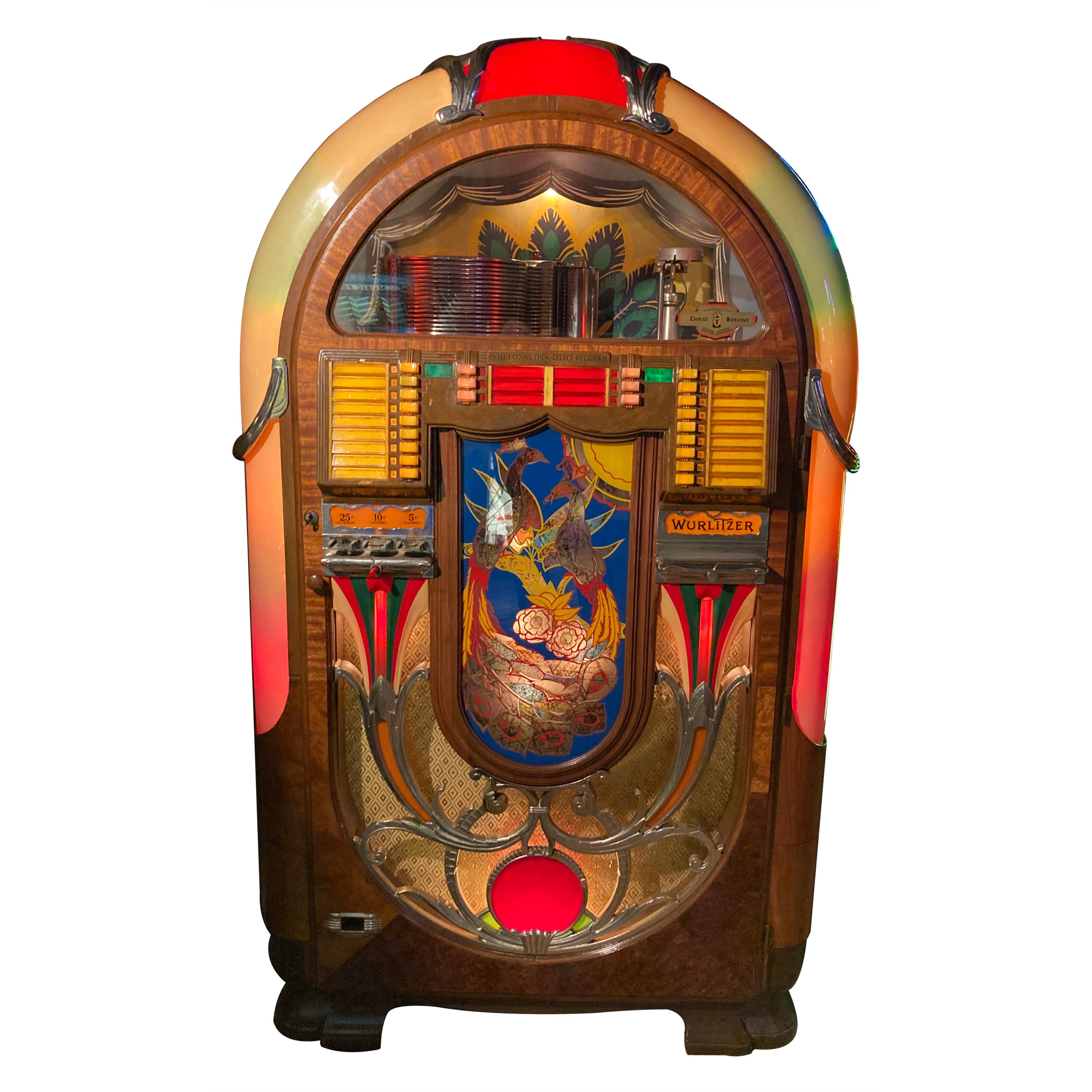 Original 1968 Wurlitzer Americana II Jukebox at 1stDibs