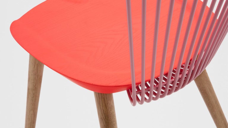 WW Chair CS1, Stained Oak and Metal Rods For Sale at 1stDibs | anne ...