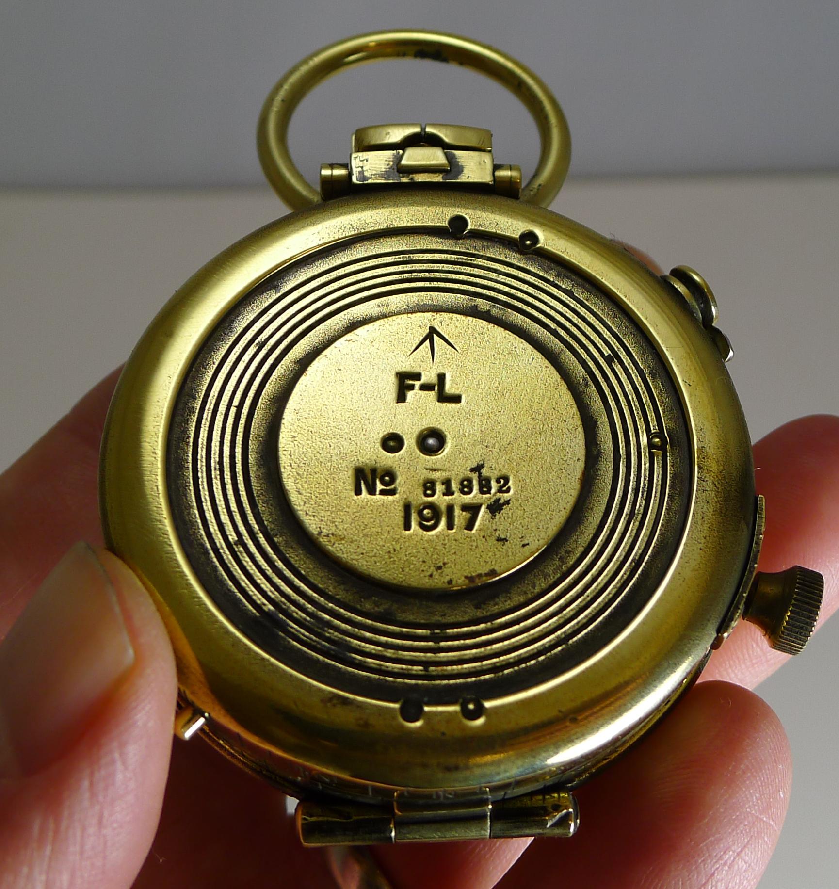 WWI 1917 British Army Officer's Compass, Verner's Patent MK VIII by ...