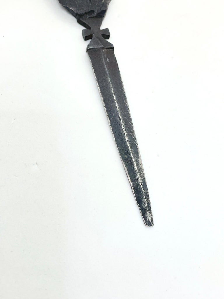 WW1 Artillery Shrapnel Letter Opener Trench Art, German Iron Cross at ...