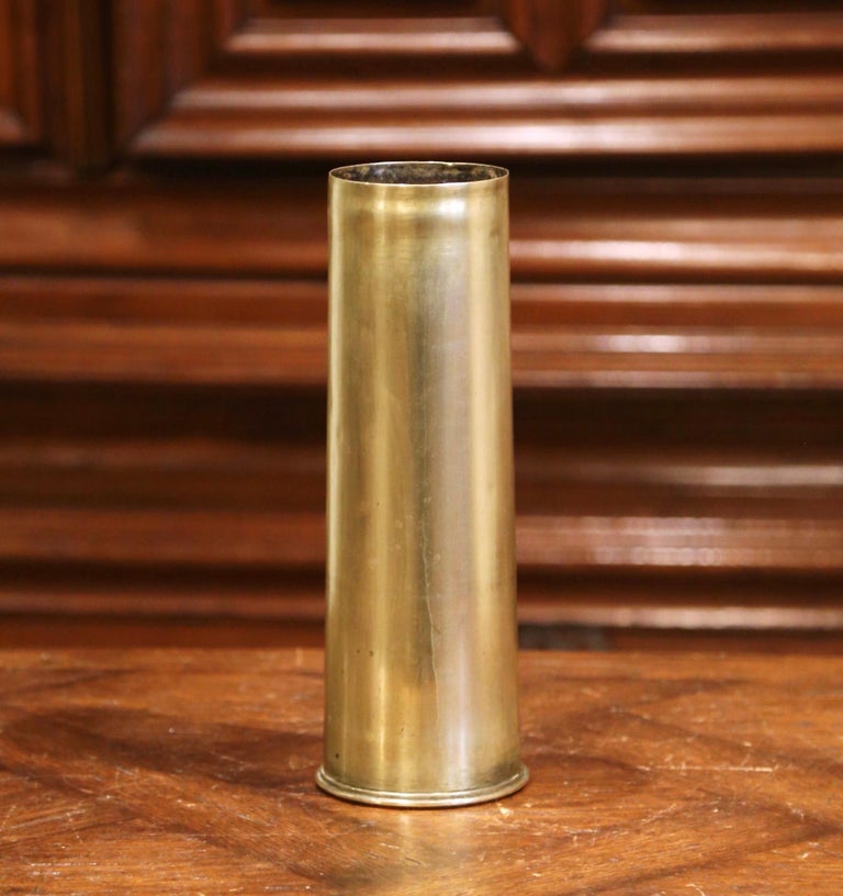 WW1 British Brass Artillery Shell Casing Vase Dated 1918 at 1stDibs ...