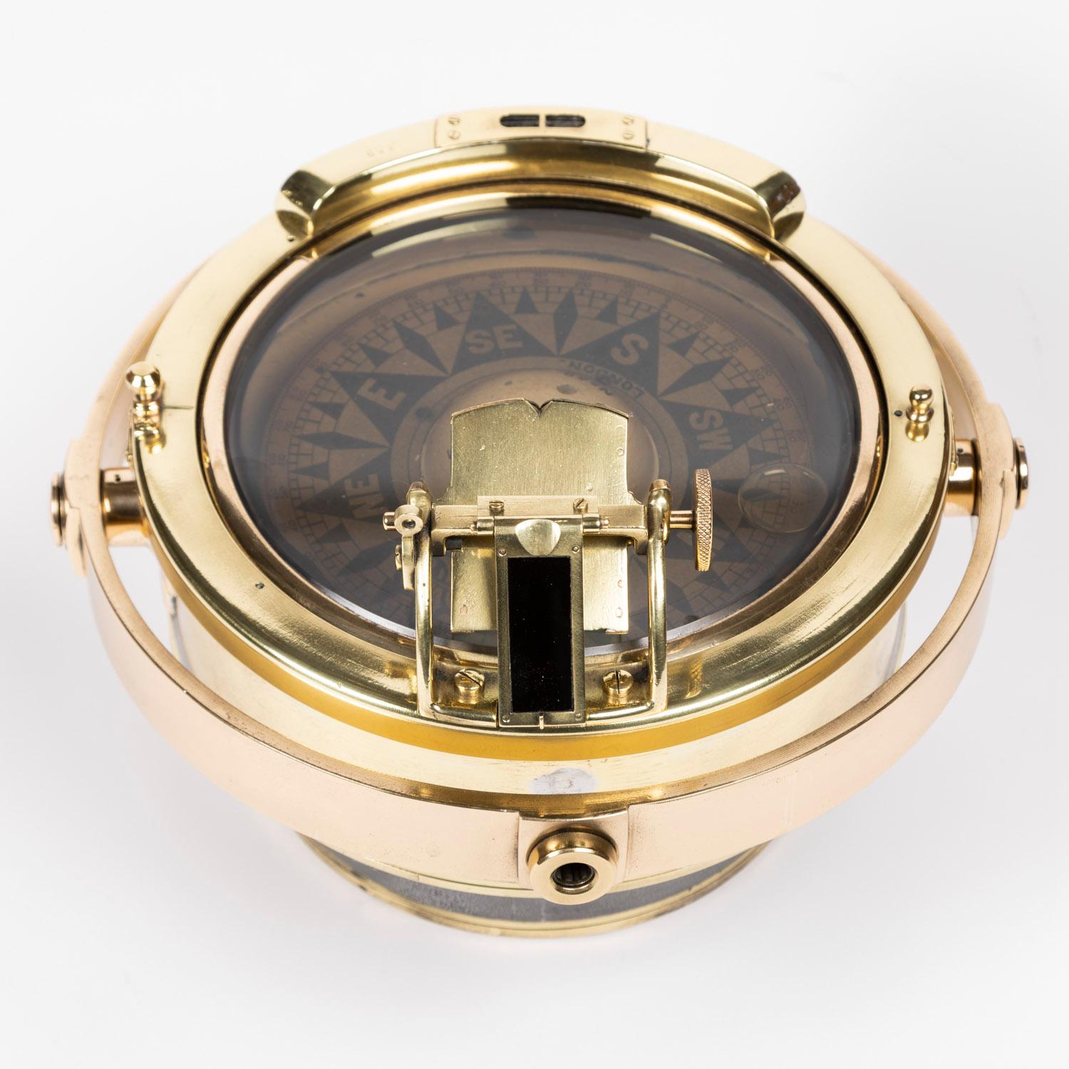 Wwi Era Ship’s Compass by Heath and Co For Sale at 1stDibs | ship's compass