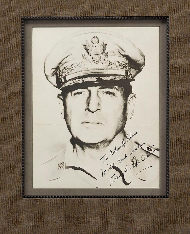 WWII Five Star Generals Signature Collage For Sale at 1stDibs