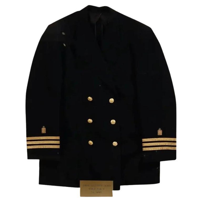 WWII Era Us Army Jewish Military Chaplains Jacket For Sale at 1stDibs