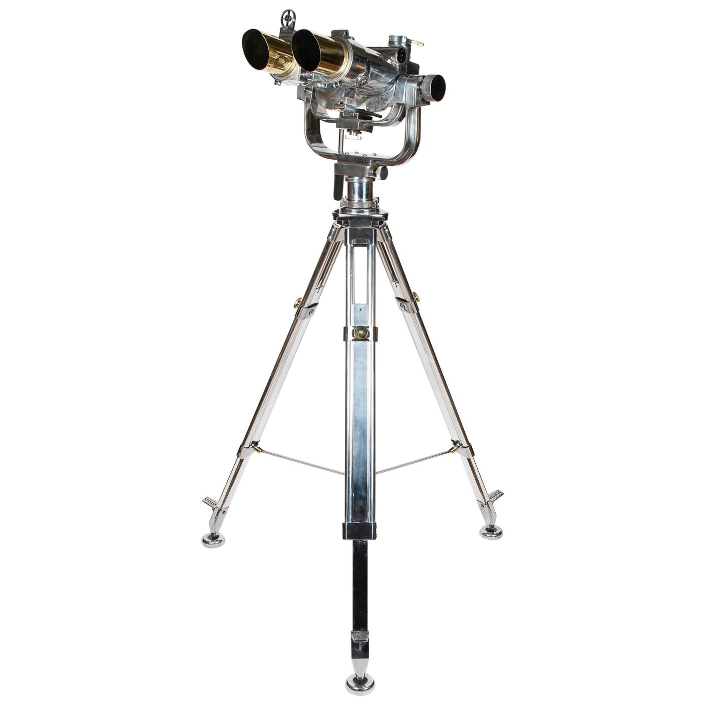 Carl Zeiss Cold War Berlin Wall Periscope Binoculars on a Tripod For ...