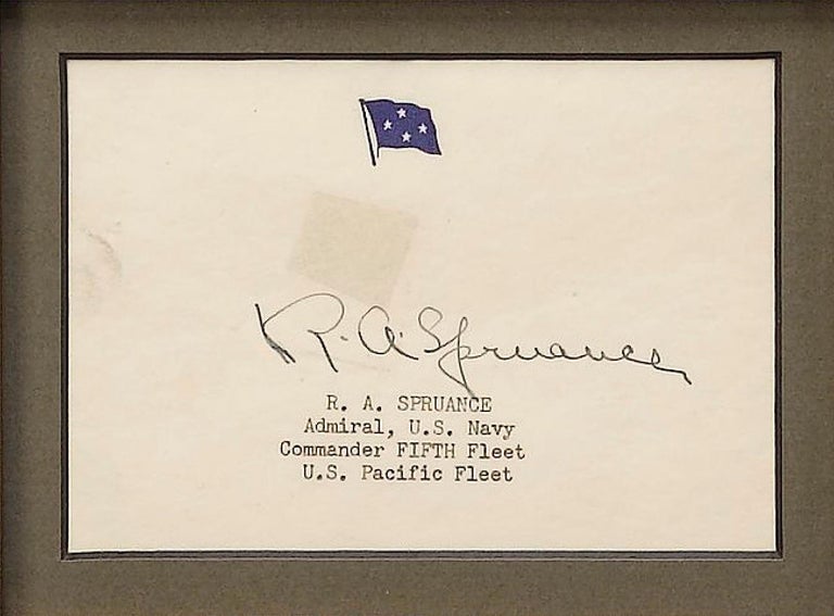 Battle of Midway Navy Admirals, Halsey, Nimitz, Fletcher, Spruance ...