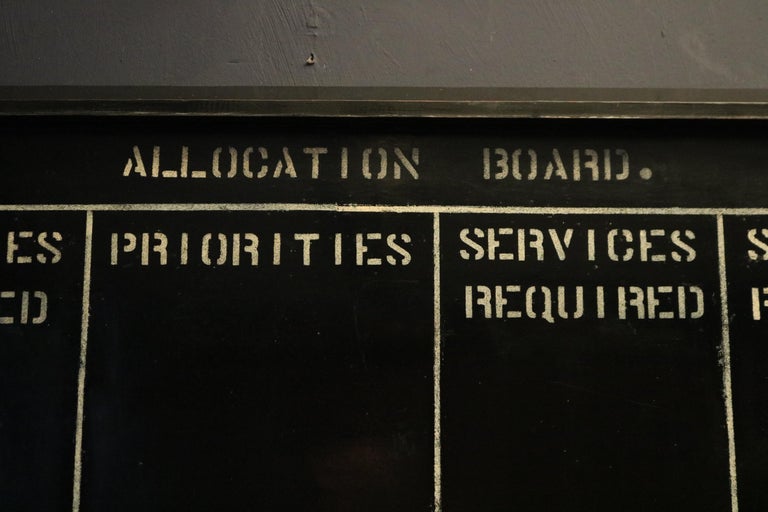 WWII R.A.F. Notice Board at 1stDibs