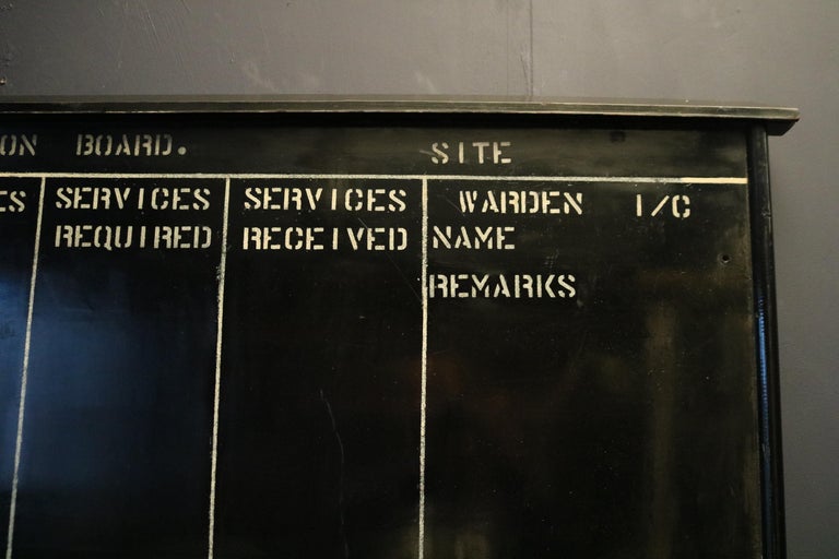 WWII R.A.F. Notice Board at 1stDibs