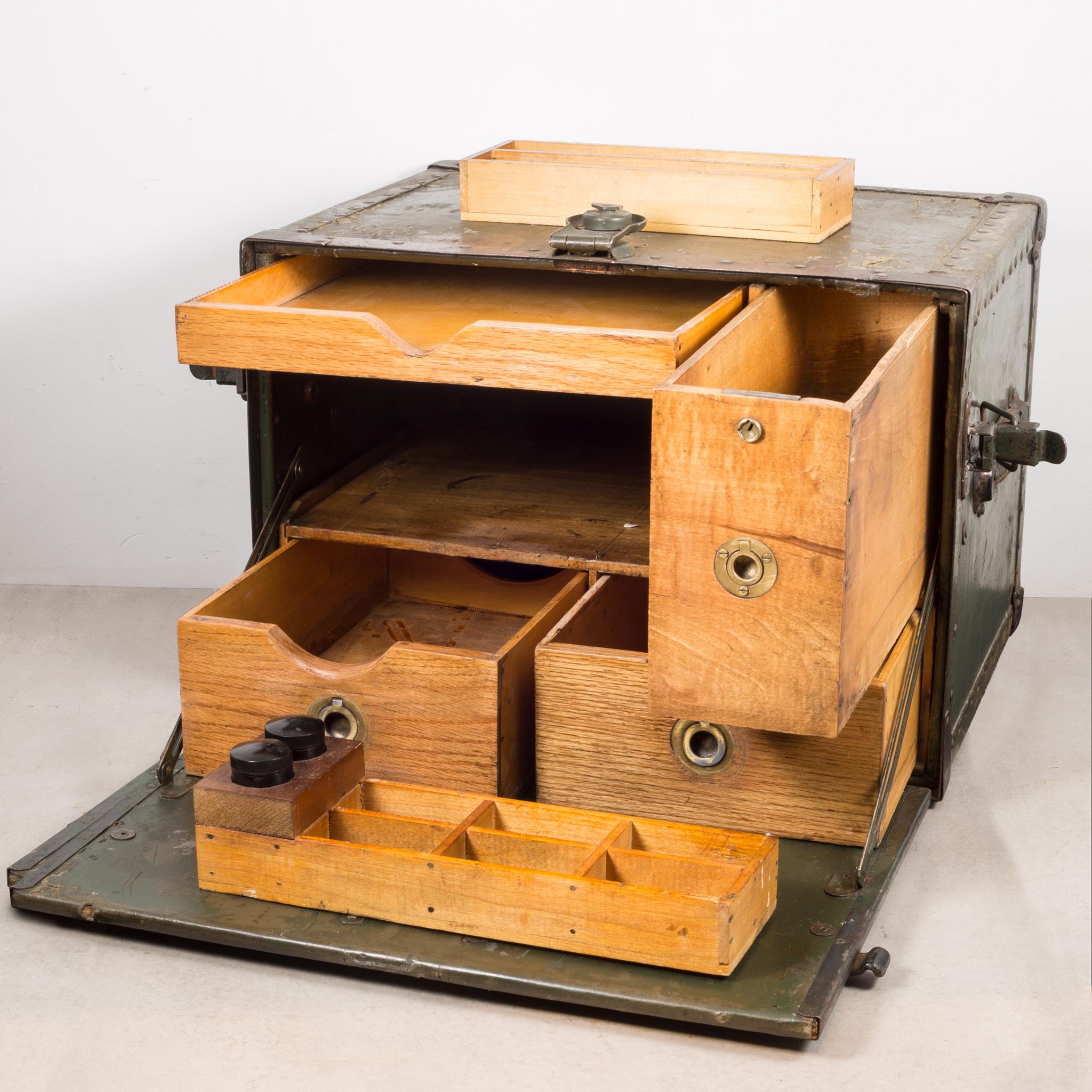WWll Era Portable Officer's Feild Desk, circa 1942 at 1stDibs | ww2 ...