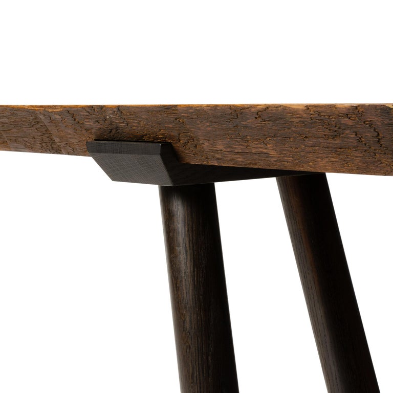 Wyeth Original Oak Console Table For Sale at 1stDibs