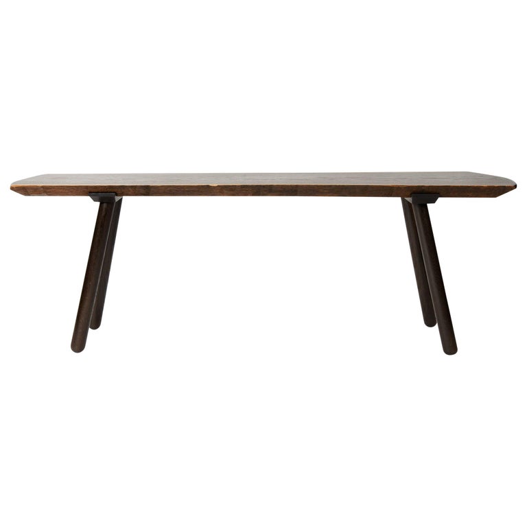 Wyeth Original Oak Console Table For Sale at 1stDibs