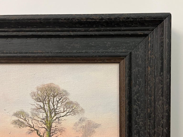 Wyn Appleford - Farm Track in Wooded Landscape with Pink and Green by ...