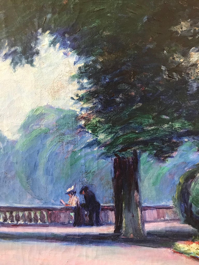 Wynford Dewhurst - Wynford Dewhurst, Impressionist view of Versailles ...