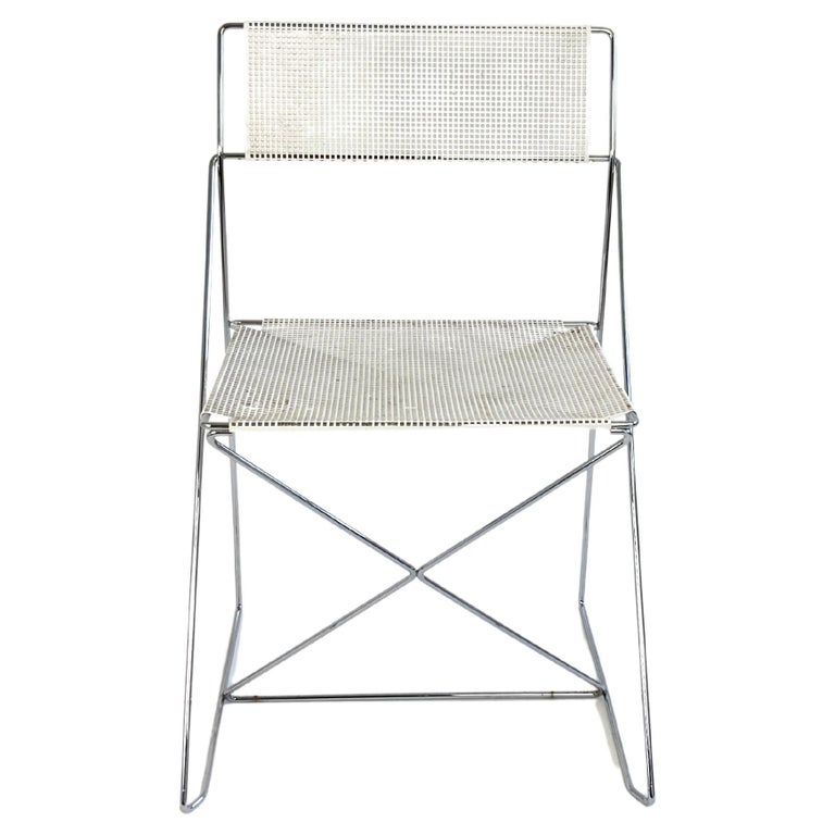 X-Line Chair by Niels Jørgen Haugesen for Hybodan, Denmark, 1970s For ...