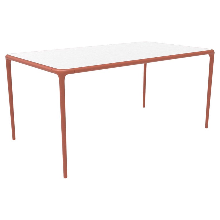 Xaloc Salmon Glass Top Table 160 by Mowee For Sale at 1stDibs