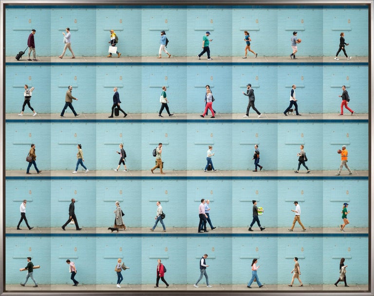 Xan Padron - "Gallery District, Chelsea NYC" Figurative Photograph with ...