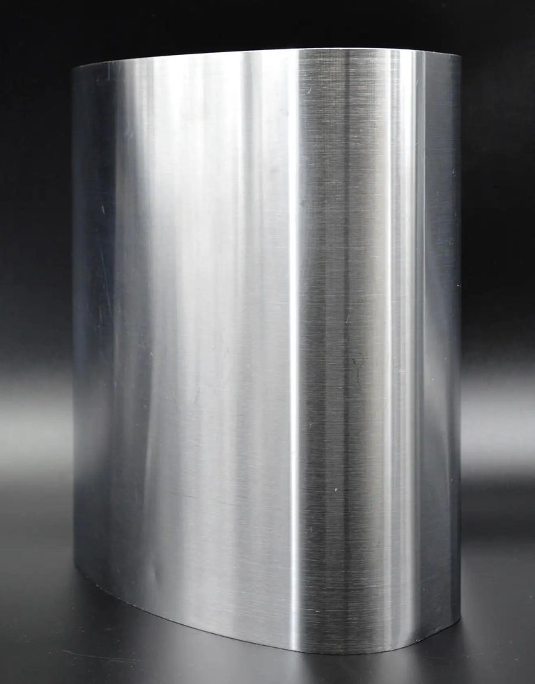 Xavier FEAL Stainless Steel Trash Can, 1970 For Sale at 1stDibs