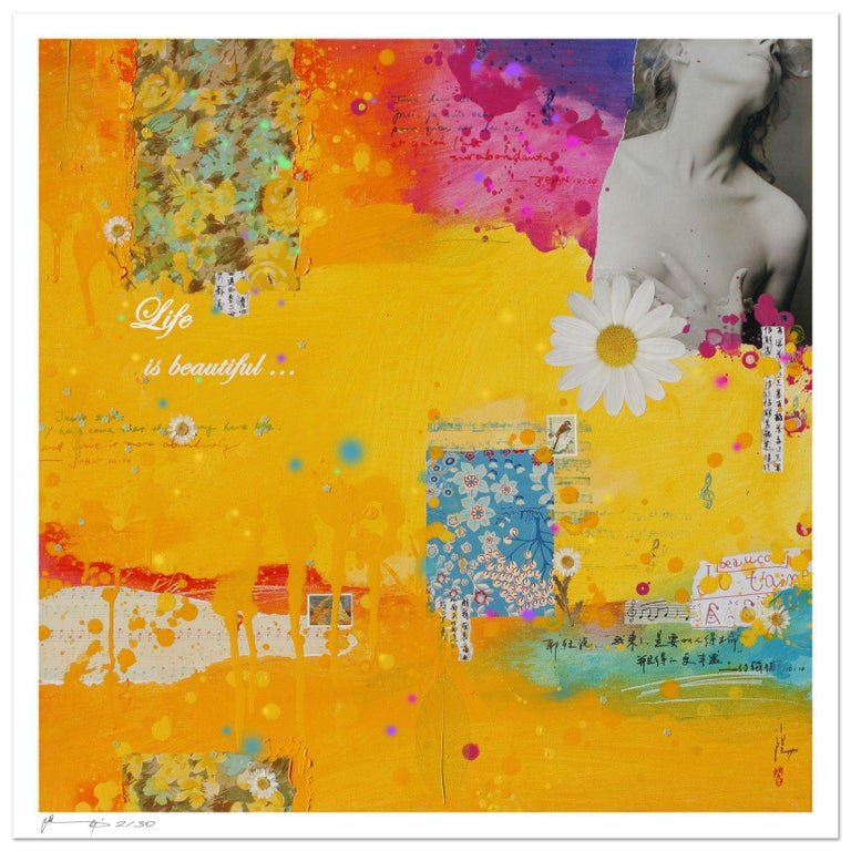 Xiaoyang Galas - Life is beautiful - Fine art giclace print, Digital on ...