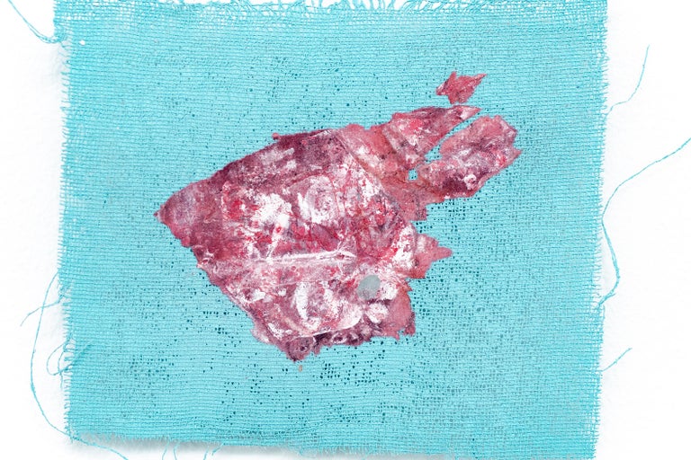 Xinyi Liu - Flesh, Mulberry paper and acrylic on gauze at 1stDibs